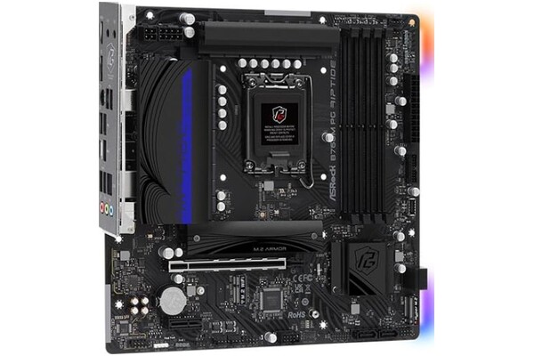 ASrock B760M Phantom Gaming Riptide Socket 1700 Intel B760 DDR5 miniATX ...