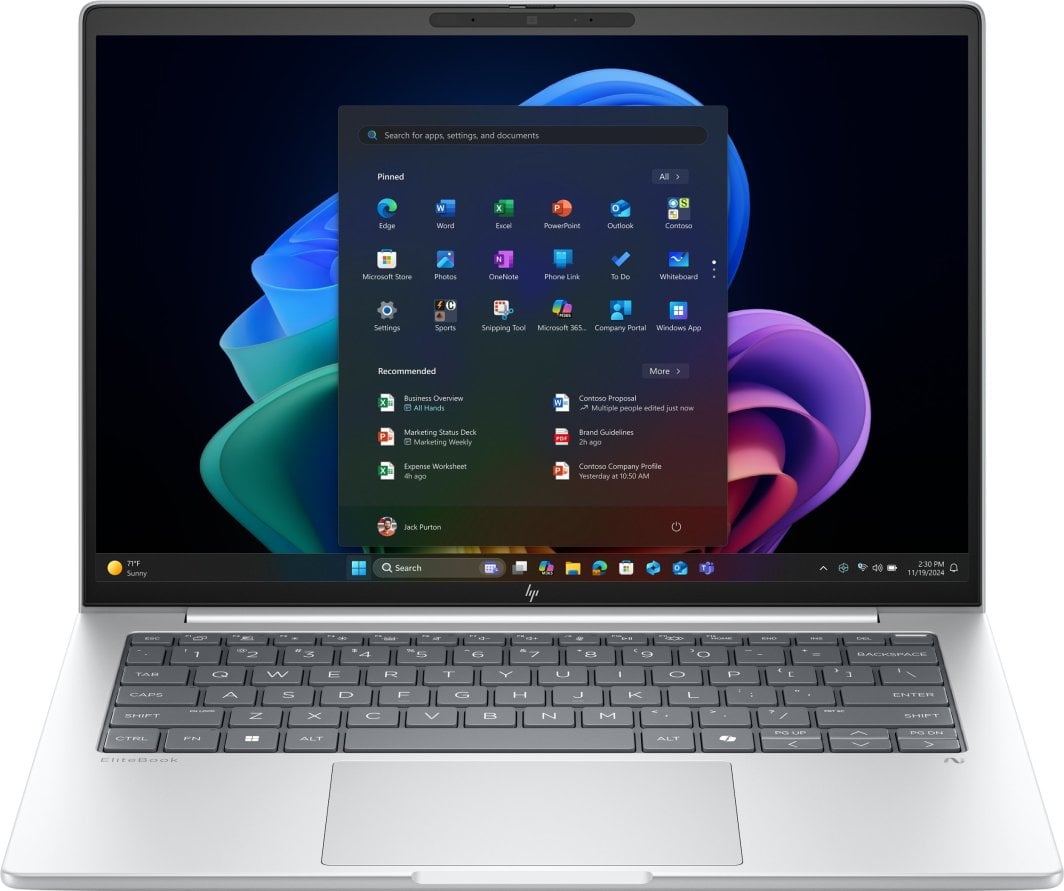 Laptop HP EliteBook 8 14.0" AMD Ryzen AI 7 350 PRO 350 AMD Radeon 860M ...