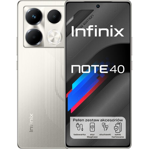 Infinix Note 40 Pro szary 6.78" 12GB/256GB najlepsze oferty