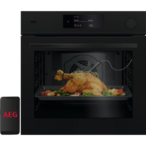do zabudowy AEG-Electrolux MR7AB elektryczny Parowy czarny najlepsze oferty